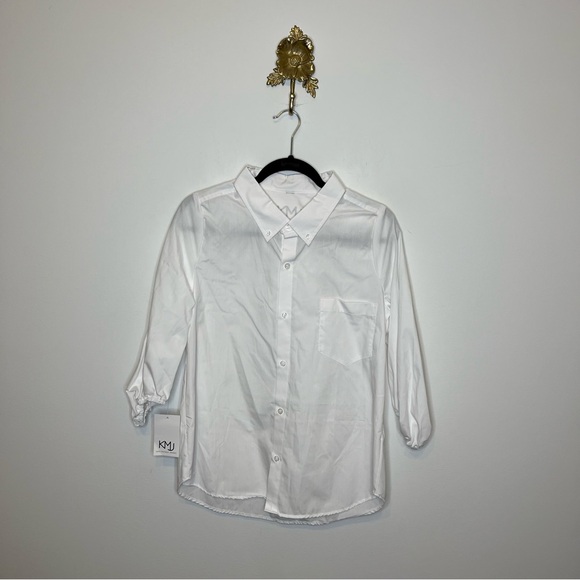KMJ Designs | Tops | Kmj Designs Meeghan White Button Down S | Poshmark
